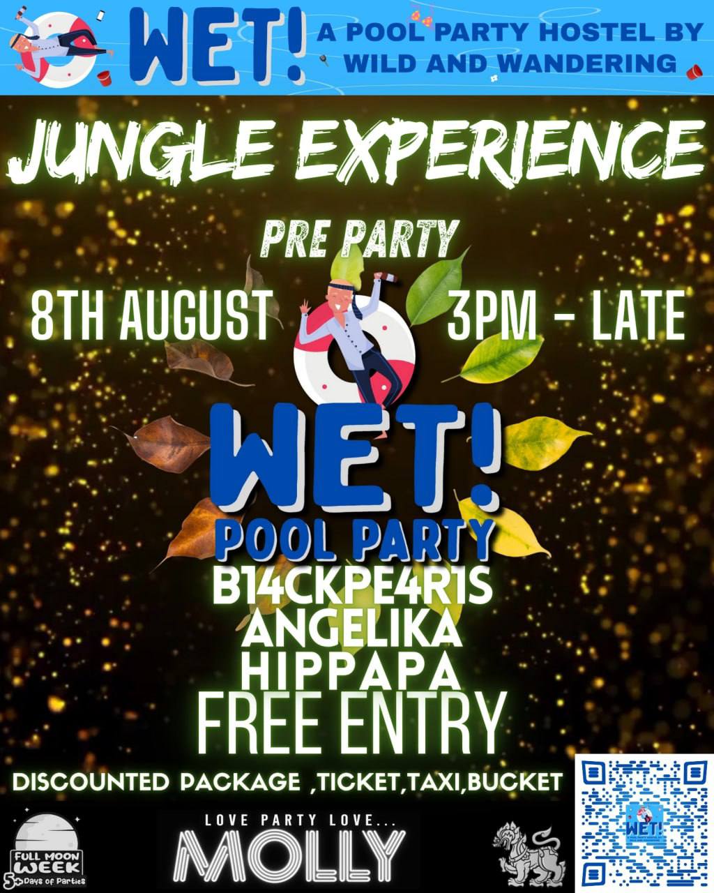 JUNGLE EXPERIENCE PRE PARTY | phangan.events