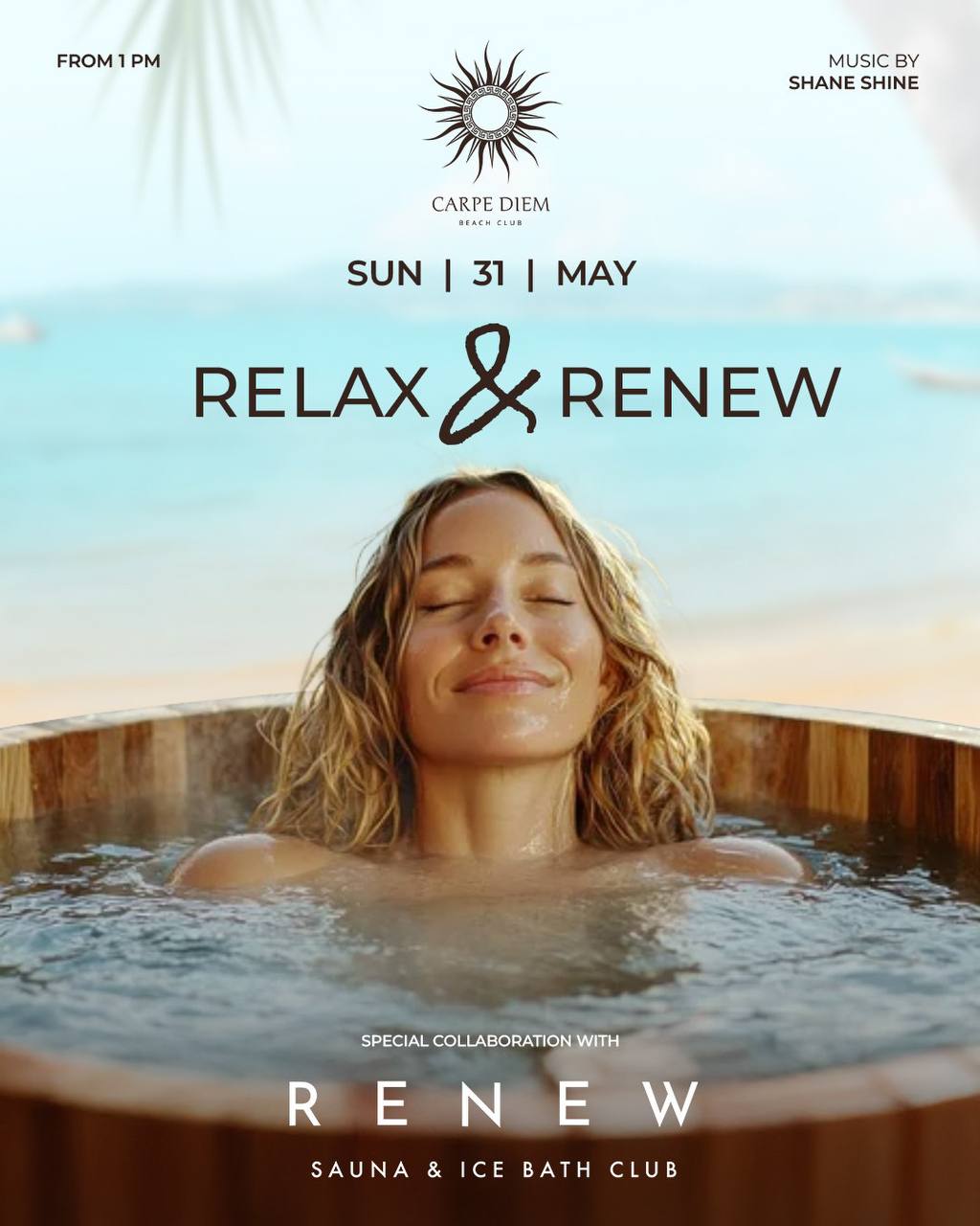 RELAX & RENEW at CARPE DIEM BEACH CLUB | phangan.events